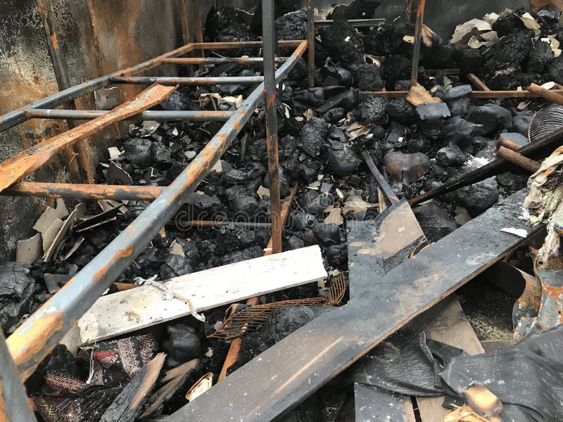 Ruins after fire stock photo. Image of property, disaster - 26086892