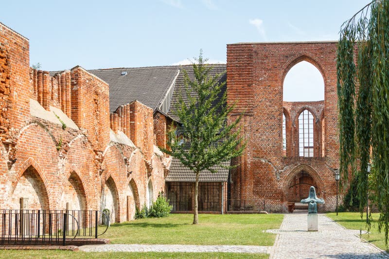 Ruins of the Former Gothic Monastery Editorial Image - Image of ...
