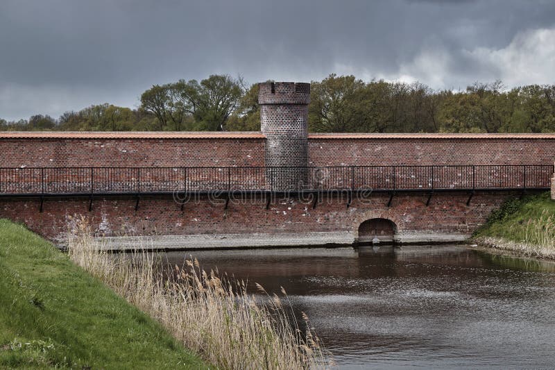 The Ruins of the Ruins of the Prussian Fort Stock Image - Image of ...