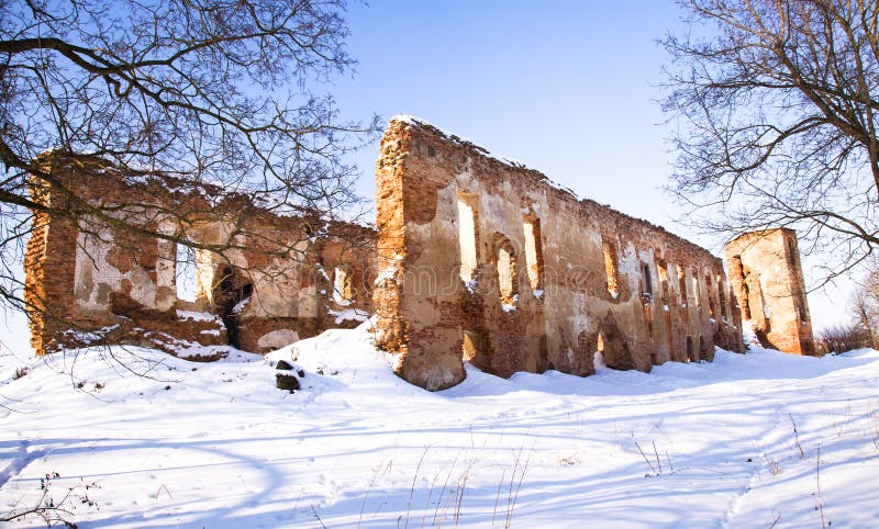 Ruins of the fortress stock photo. Image of fashioned - 25455080