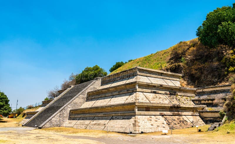 The Great Pyramid of Cholula in Mexico Stock Image - Image of america ...