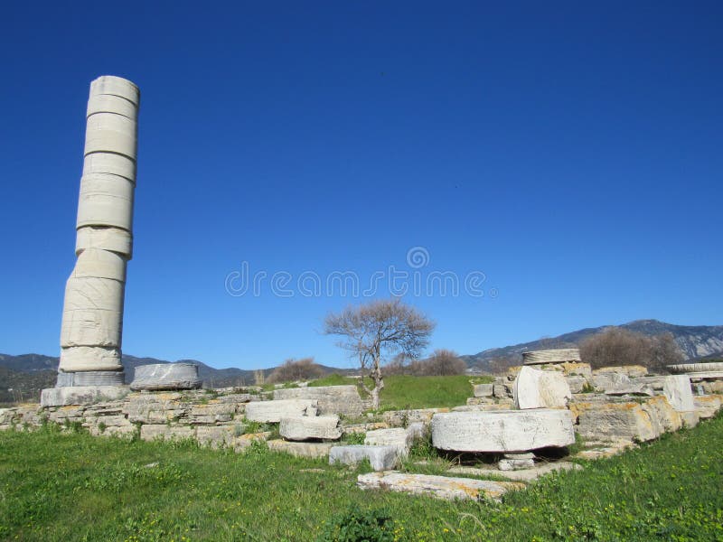 Samos Hereon stock photo. Image of tourism, interest - 26735000