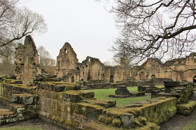 Ruins of Historic Kirkstall Abbey in Leeds Stock Image - Image of ... Ruins of Historic Kirkstall Abbey in Leeds Stock Image - Image of ...