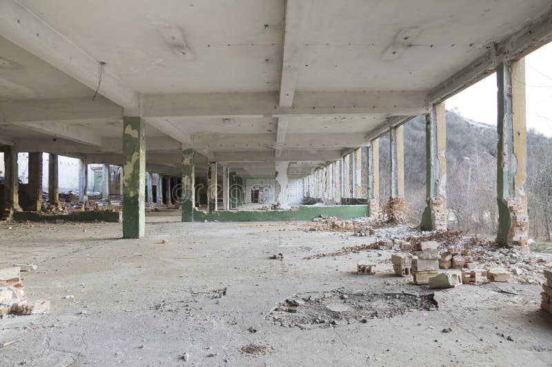 Empty Building stock image. Image of empty, sunny, spring - 888159