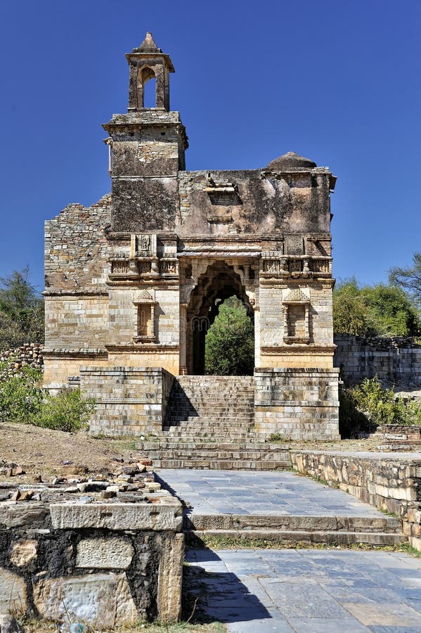 Ruins of Jauhar Palace in Chittorgarh Fort Editorial Stock Photo ...