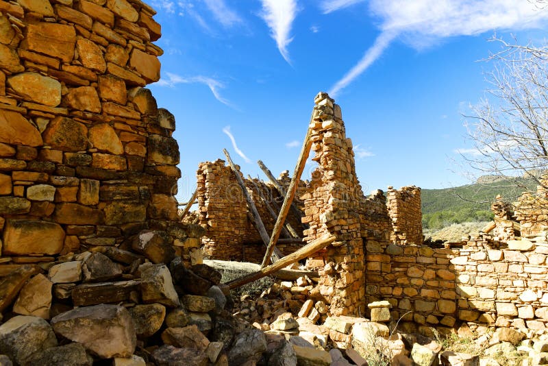 Kinishba Ruins stock image. Image of arizona, structure - 70760971