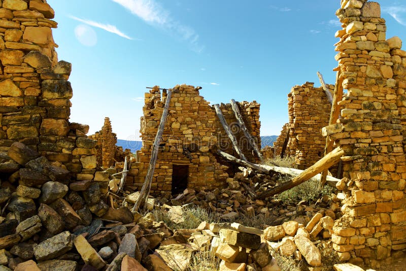 Kinishba Ruins stock image. Image of arizona, structure - 70760971