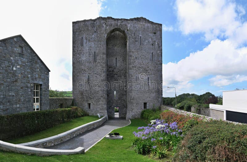 Ruins of Listowel Castle stock photo. Image of building - 168032202