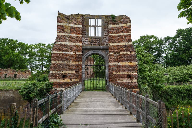 Batenburg ruins stock photo. Image of landmark, broken - 30859114