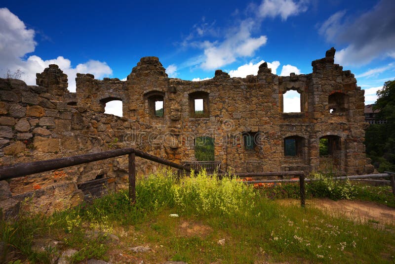 Ruins of the Medieval Gothic Monastery Stock Image - Image of obsolete ...
