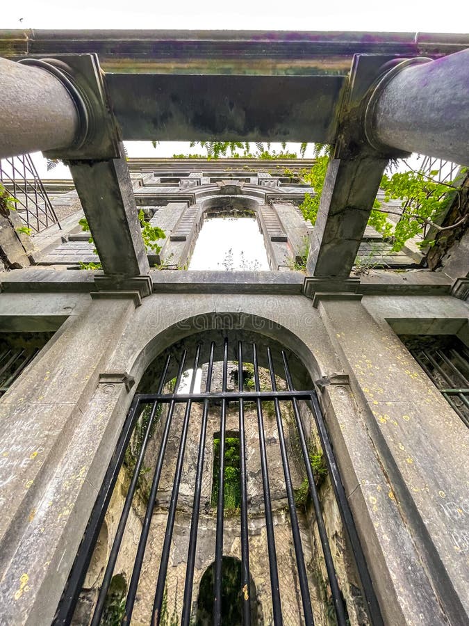 Ruins of Moore Hall County Mayo Ireland Stock Photo - Image of shores ...