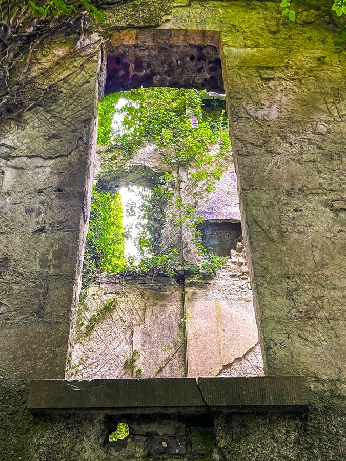 Ruins of Moore Hall County Mayo Ireland Stock Image - Image of 1923 ...
