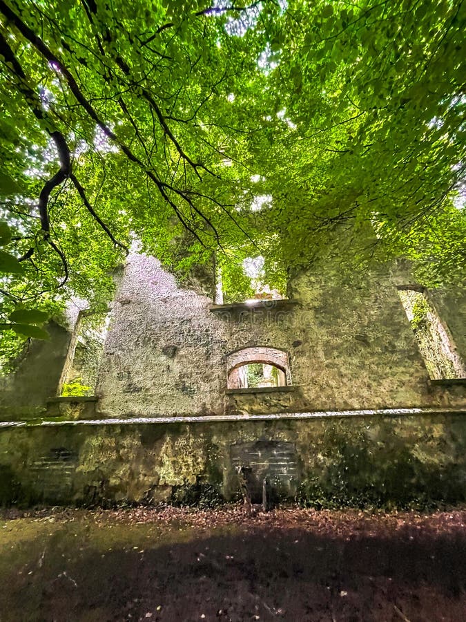 Ruins of Moore Hall County Mayo Ireland Stock Photo - Image of 1792 ...