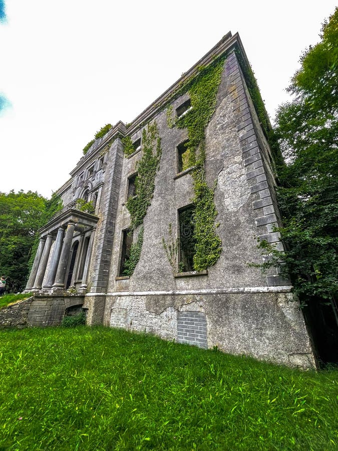 Ruins of Moore Hall County Mayo Ireland Stock Image - Image of john ...