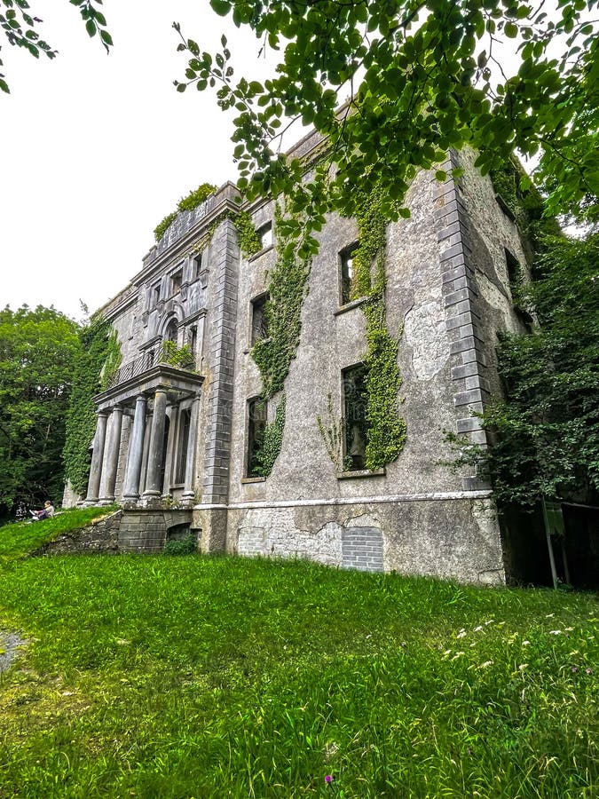 Ruins of Moore Hall County Mayo Ireland Stock Photo - Image of moore ...