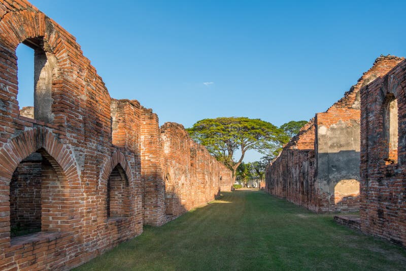 Ruins Museum Thailand stock photo. Image of museums, ruins - 73665500