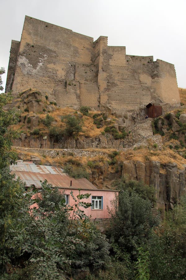 Bitlis Fortress Ruins, Eastern Turkey, Bitlis Province Stock Image ...