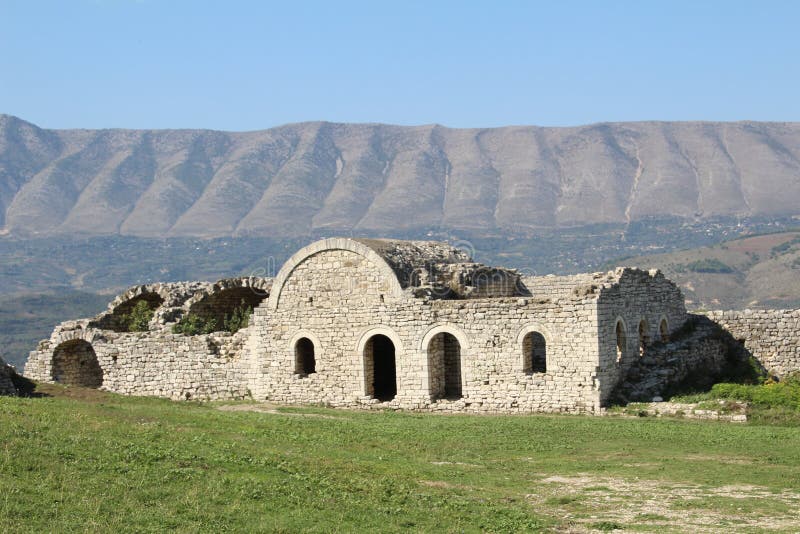 Ruins of an Old Garrison Building Stock Image - Image of stonework ...