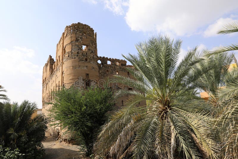 Ruins Old Ibra Oman stock photo. Image of history, oman - 306992366