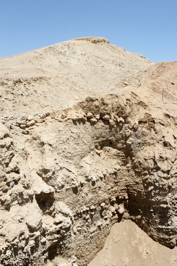 Ruins of Ancient Jericho, Israel Stock Photo - Image of palestine ...