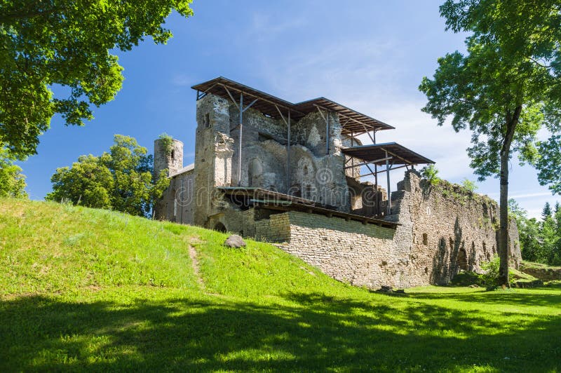 Padise Monastery. Estonia, EU Stock Image - Image of brick, arch: 73204185