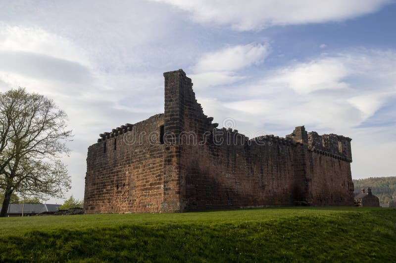 The Ruins of Penrith Castle in Cumbria Stock Image - Image of penrith ...