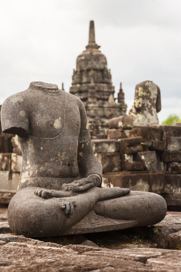 Ruins of Prambanan Temple Complex, Java Island Stock Photo - Image of ...
