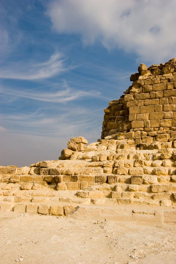 Ruins of pyramids stock photo. Image of africa, mausoleum - 11388380