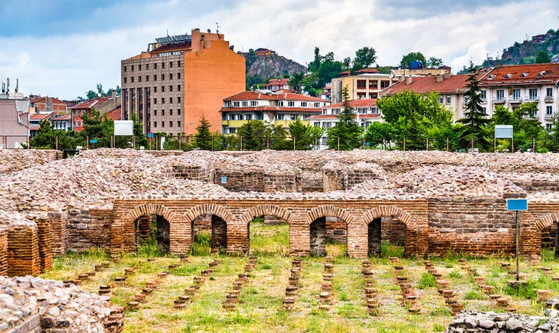 Roman Baths of Ankara in Turkey Stock Image - Image of city ...