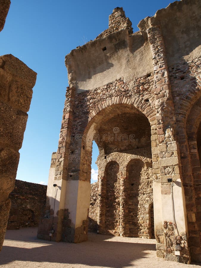 Ruins in Roses stock image. Image of architecture, antique - 29347861