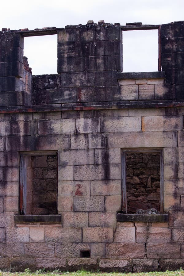 Ruins of sandstone house stock photo. Image of house - 26487958