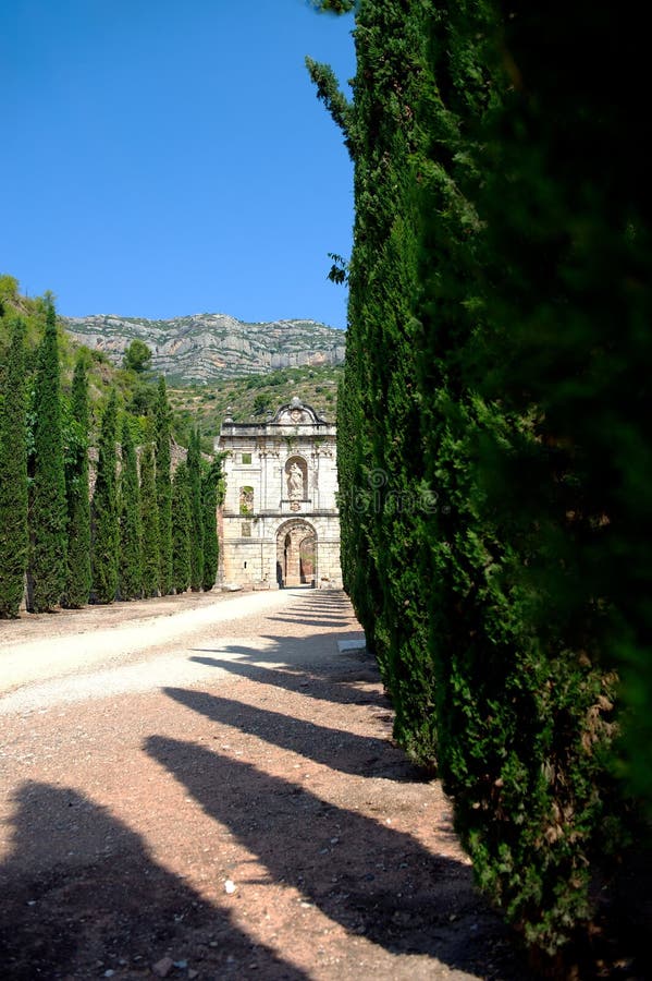 Ruins of Scala Dei Monastery, Priorat (aka Priorato), Spain Stock Image ...