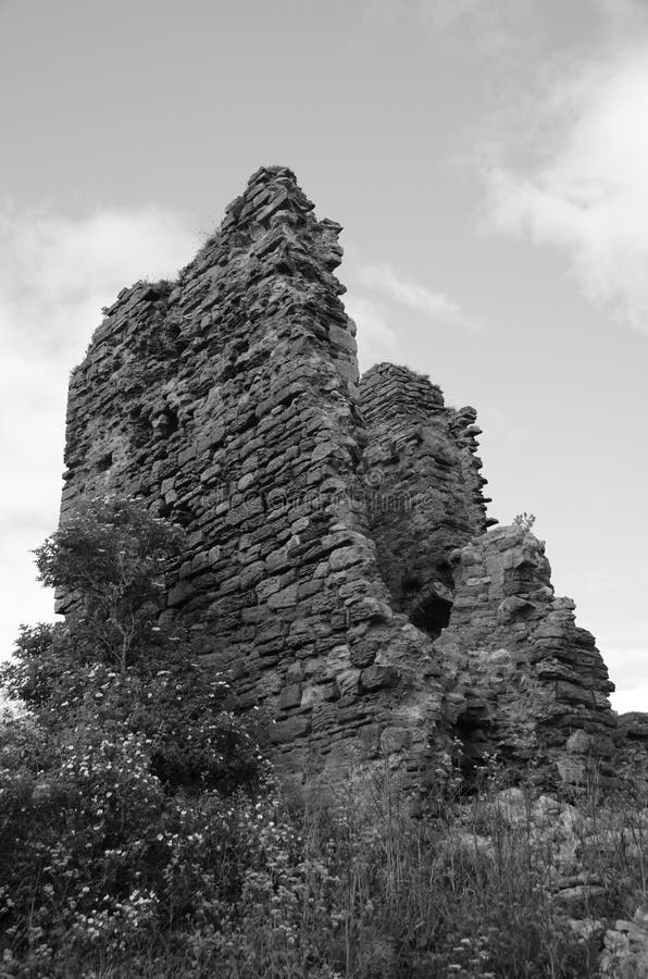 Ruins Seafield Tower Stock Photos - Free & Royalty-Free Stock Photos ...