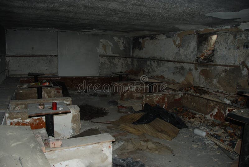 Interior of Abandoned Building Stock Image - Image of decay, decrepit ...
