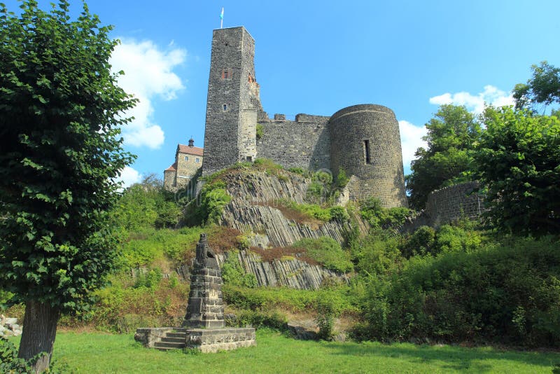 Stolpen stock image. Image of landmark, sight, solid - 35690081