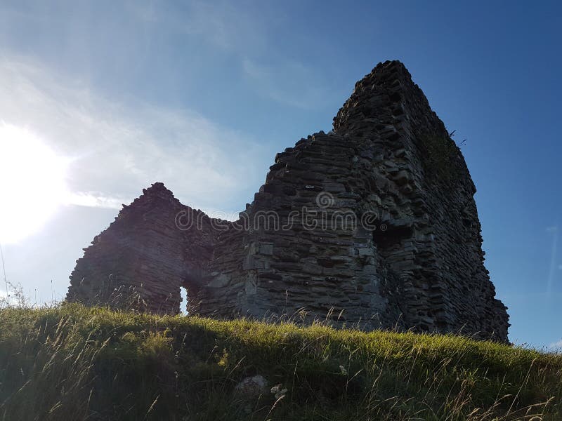 Ruins in the sun stock photo. Image of walls, explore - 100875116