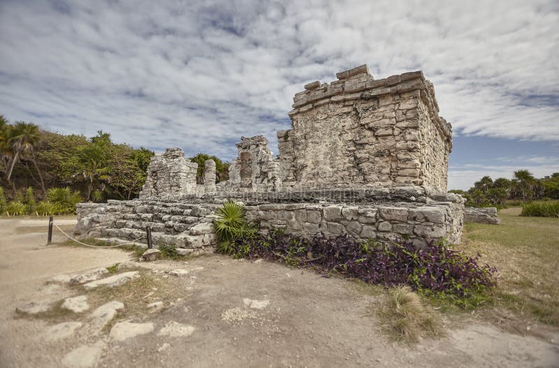 Ruins of Tulum editorial stock photo. Image of tourism - 135497258