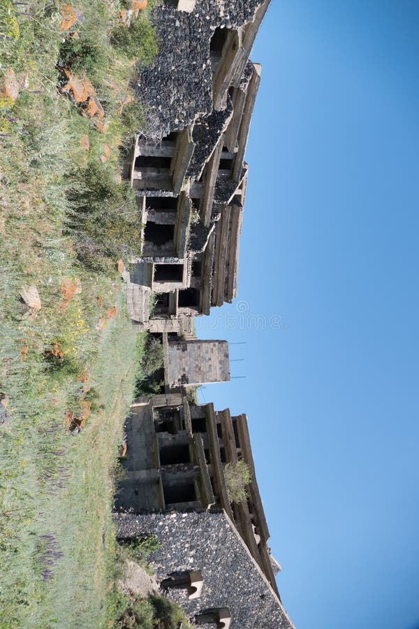 Ruins of an Unfinished Building Stock Photo - Image of urbanization ...
