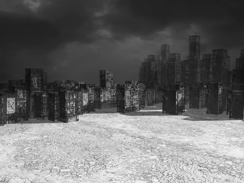 Ruins stock image. Image of edifice, disrupt, city, desolation - 91008351