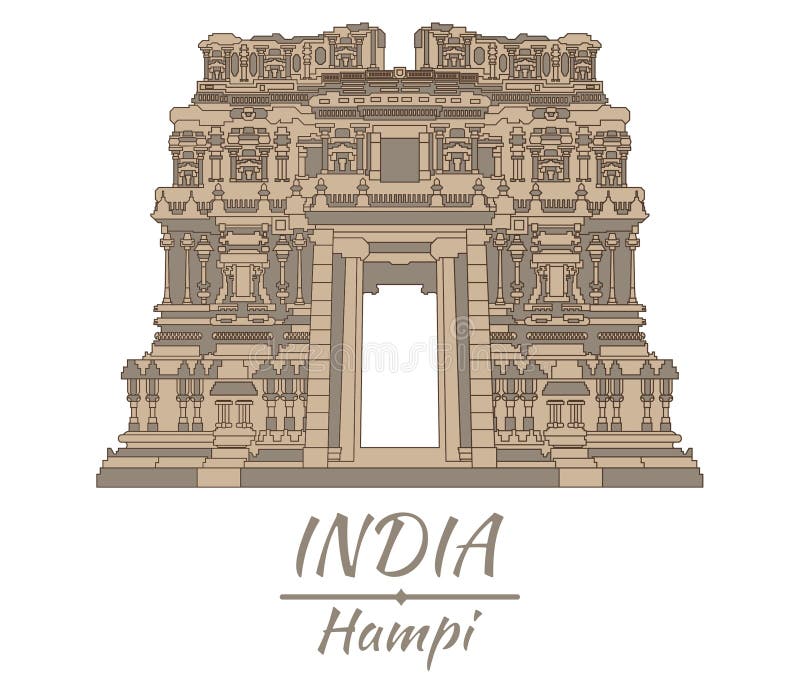 Hampi Wheel Stock Illustrations – 15 Hampi Wheel Stock Illustrations ...