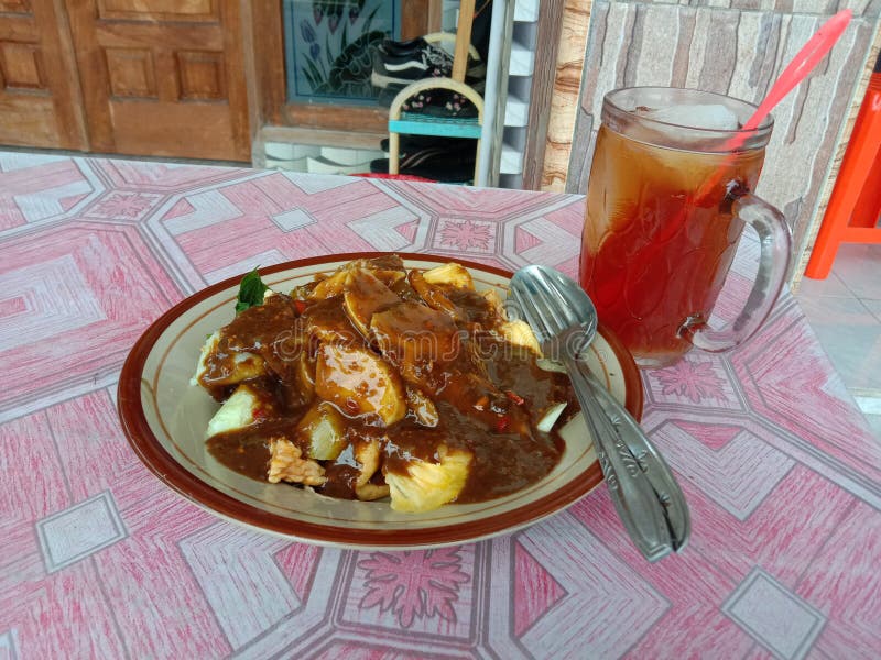 Rujak Cingur stock photo. Image of supper, cuisine, food - 261783134