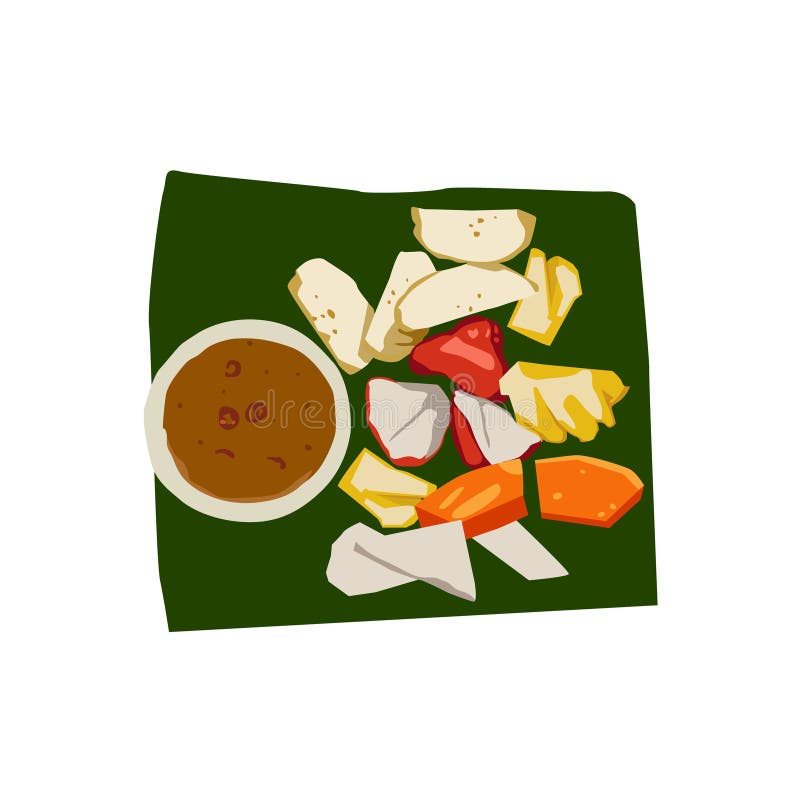Rujak Stock Illustrations – 36 Rujak Stock Illustrations, Vectors ...