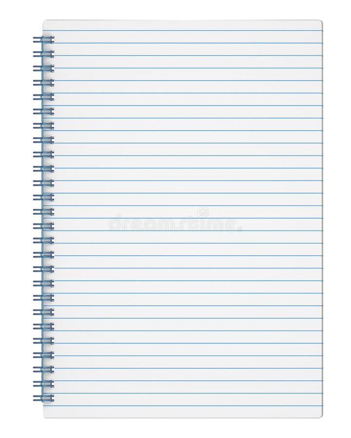 Ruled Copy-Book stock illustration. Illustration of white - 24441699 Ruled Copy-Book stock illustration. Illustration of white - 24441699