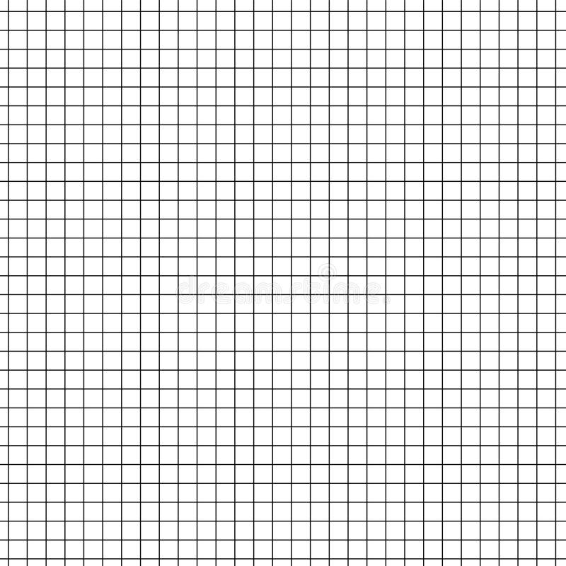Ruled Paper with a Squared Grid Stock Vector - Illustration of math ...