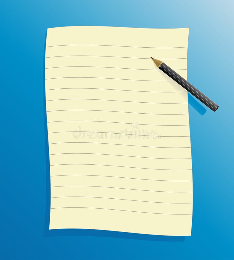 Slick Ruled Paper Stock Illustrations – 3 Slick Ruled Paper Stock ...