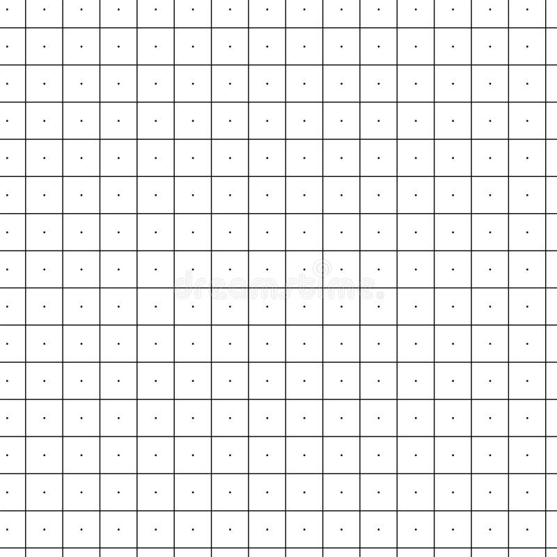 Ruled Paper with a Squared Grid Stock Vector - Illustration of line ...