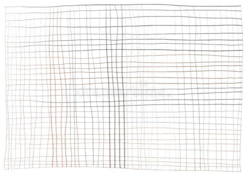 Ruled Sheet of Paper by Hand in Pencil. Stock Vector - Illustration of ...