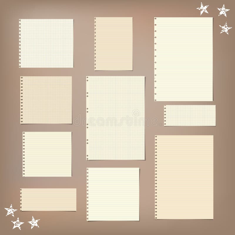 Ruled Sheets Stock Illustrations – 310 Ruled Sheets Stock Illustrations ...