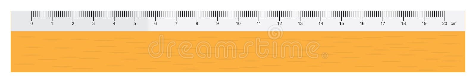 Brown Measuring Ruler Stock Illustrations – 516 Brown Measuring Ruler ...