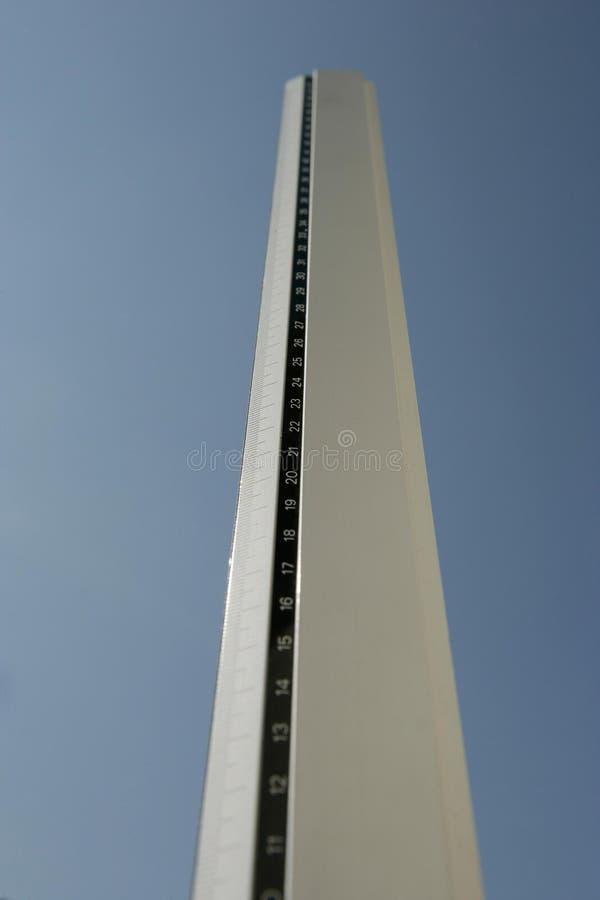 Blue sky free ruler - saadvintage